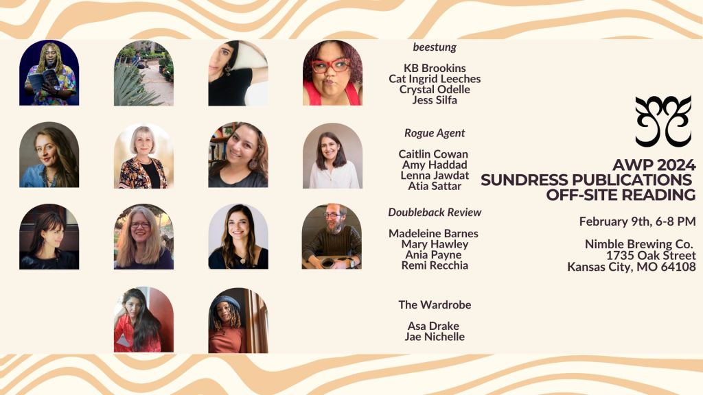 2024 AWP Journals Off-Site Reading - The Sundress Blog